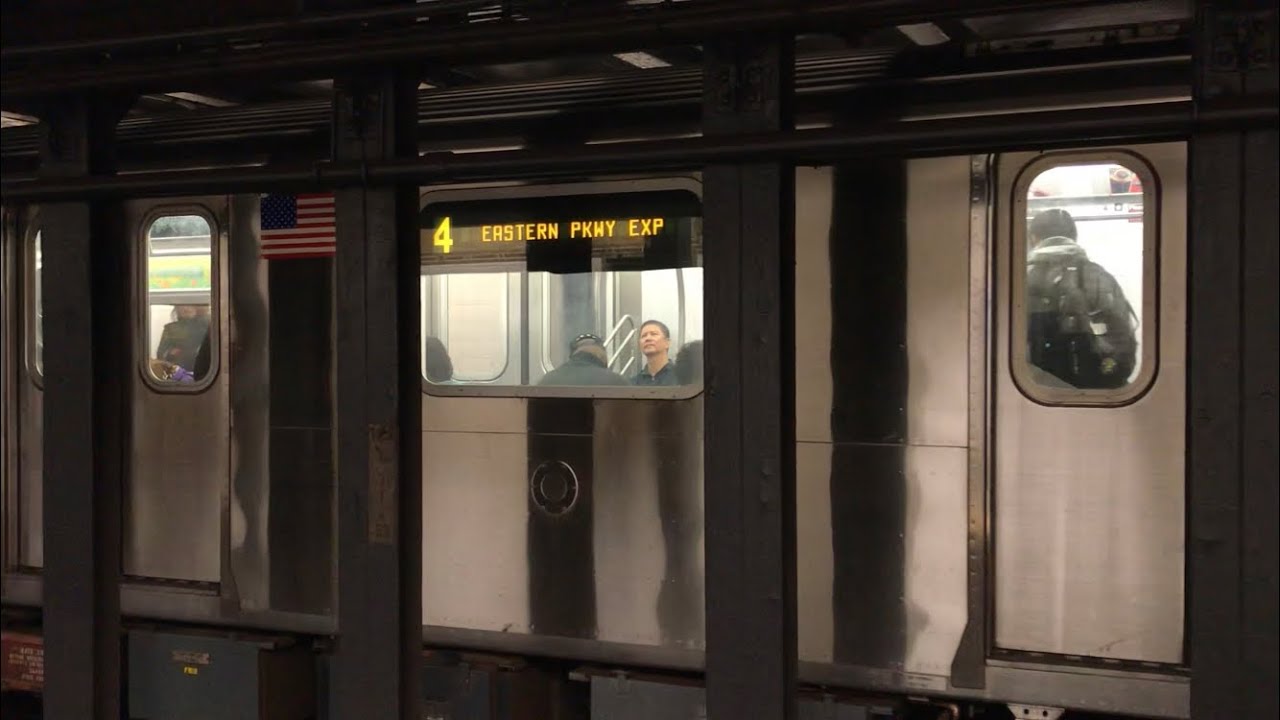 MTA NYC Subway Brooklyn Bound R142 (4) Train At 86th Street - YouTube