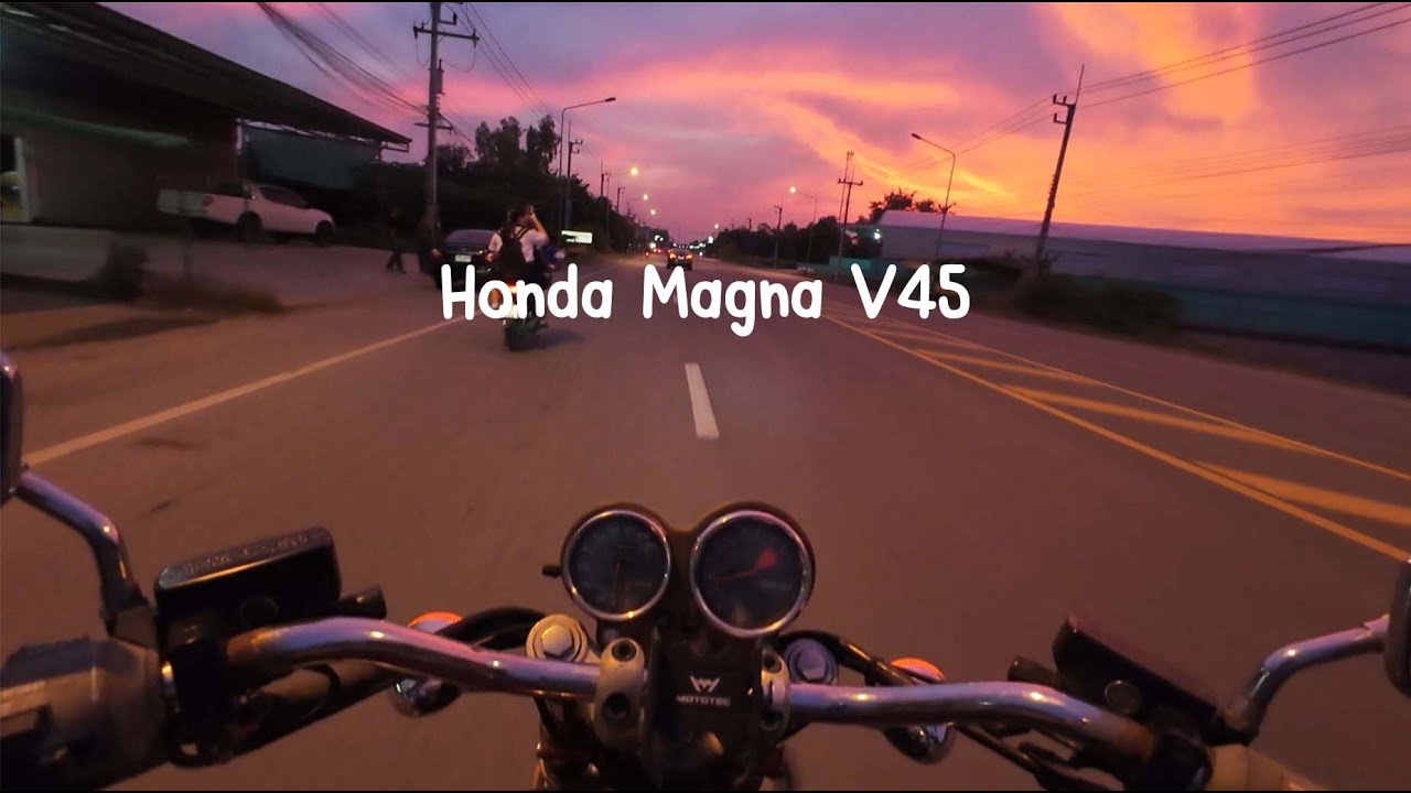 Honda Magna V45 | POV Ride - YouTube