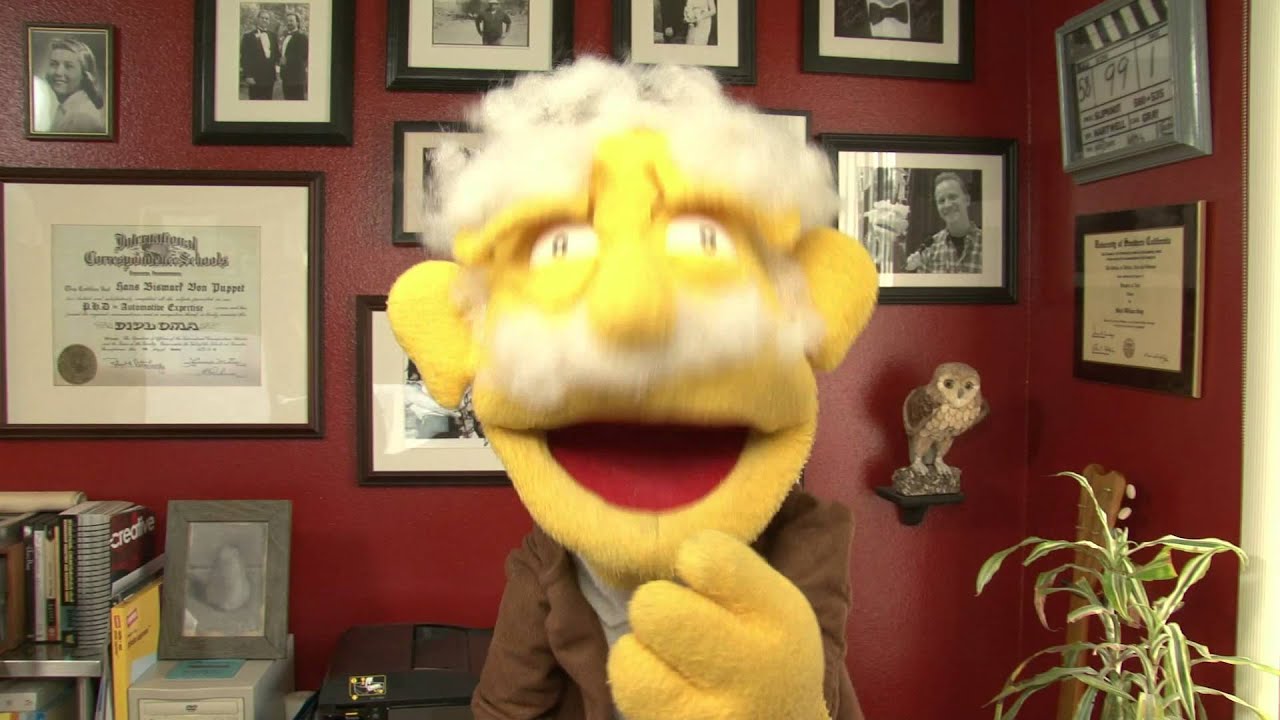Prof. Hans Von Puppet Has Something to Tell You - YouTube