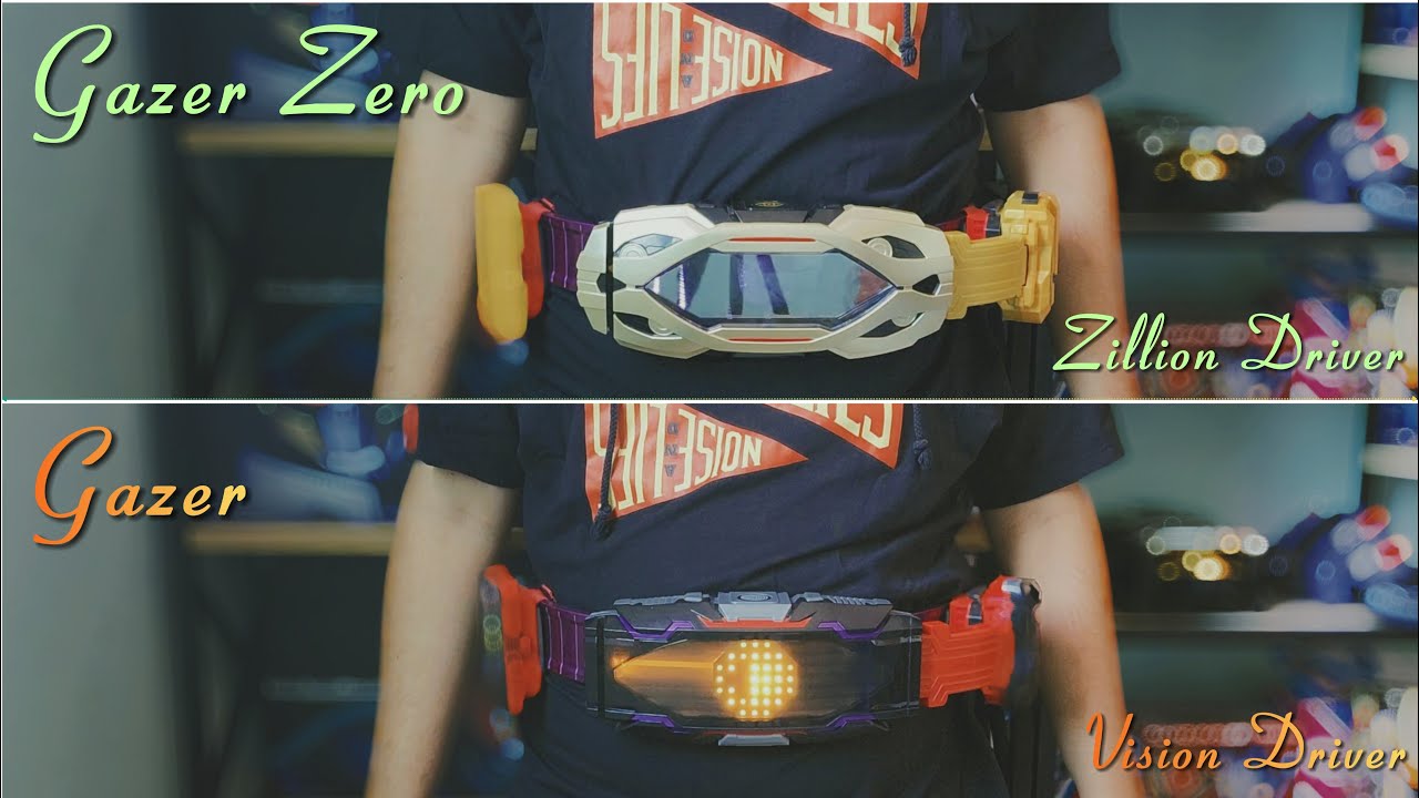 Kamen Rider Gazer Zero vs Kamen Rider Gazer - Zillion Driver vs Vision ...