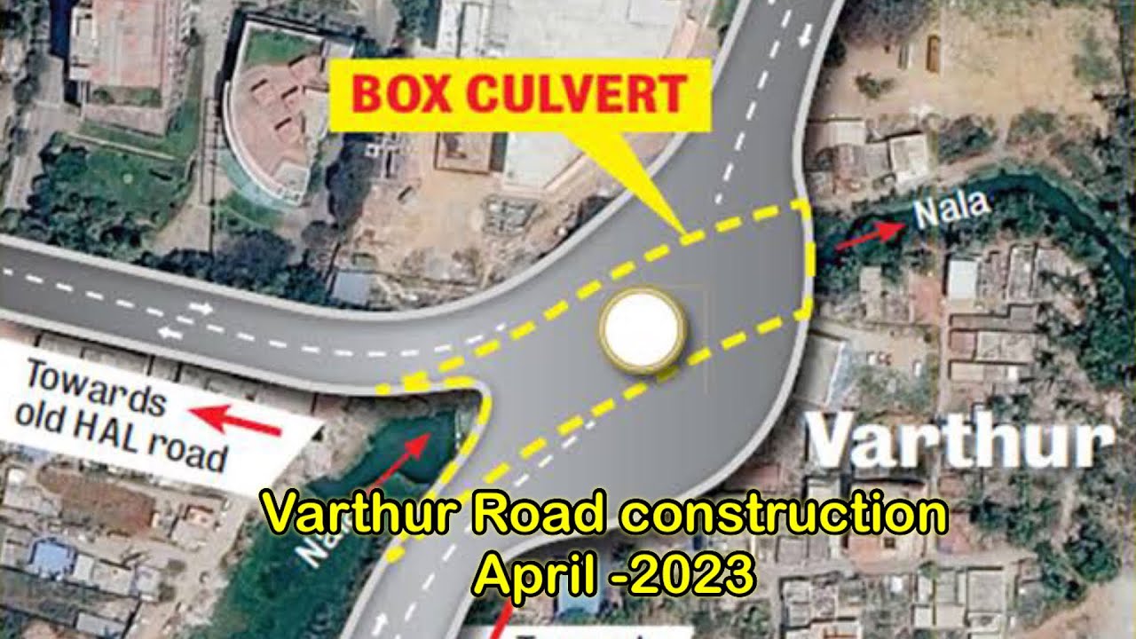 Varthur Road construction | April -2023 | complete construction | from ...