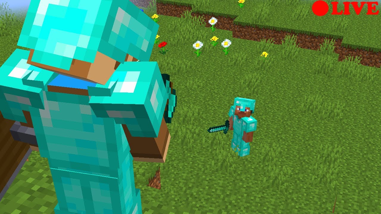 Minecraft PvP LIVE - YouTube