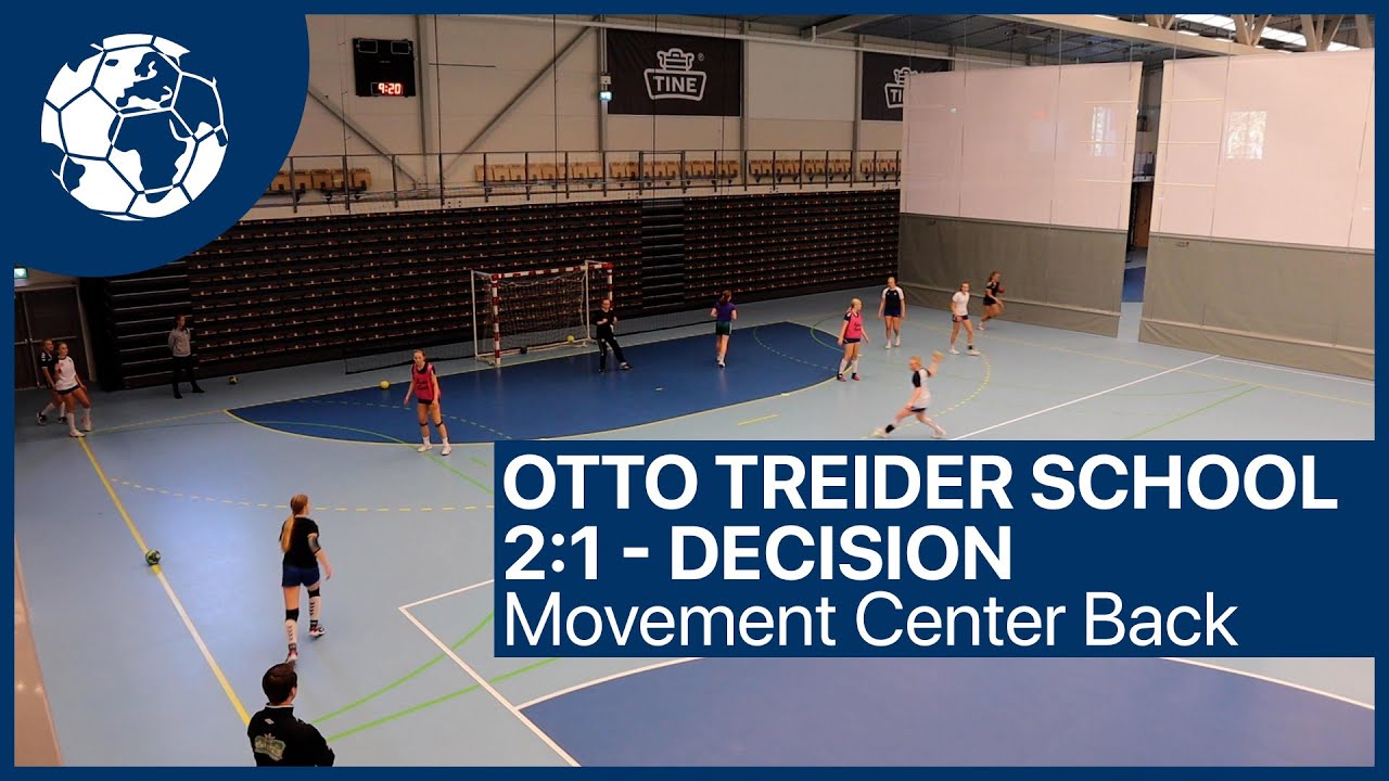 Movement Center Back - 2:1 - Handballtraining Norway Braarud | Handball ...