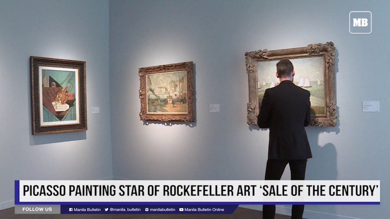Picasso painting star of Rockefeller art ‘sale of the century’ - YouTube