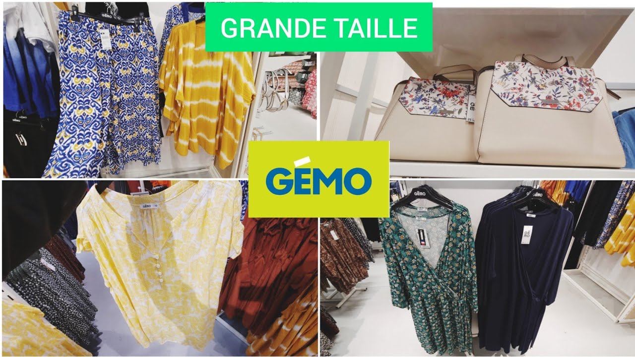 💃🏻🎀GEMO GRANDE TAILLE NOUVELLE COLLECTION - YouTube