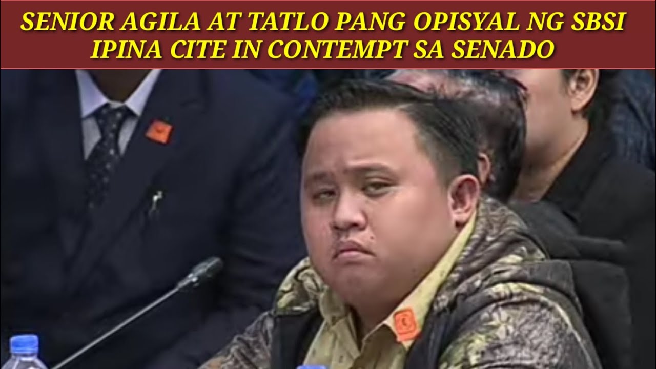 LEADER NG SBSI NA SI 'SENIOR AGILA' AT TATLO PANG OPISYALES NAKADETENE ...
