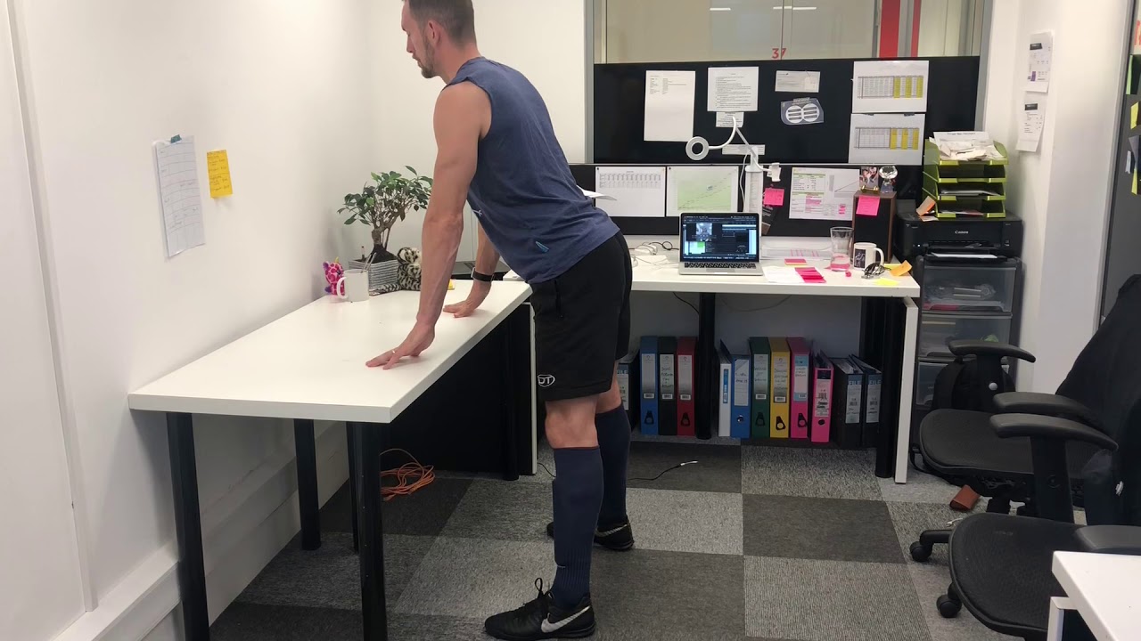 Table Squats - YouTube