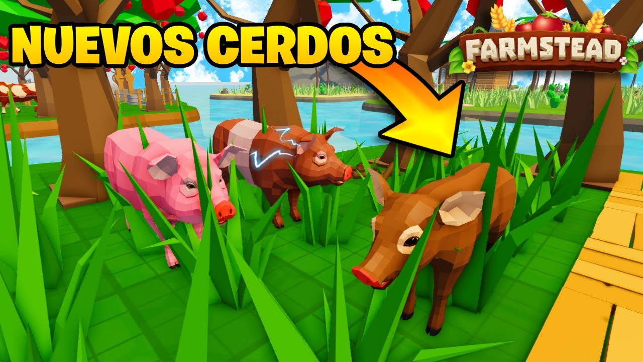 COMO TENER VARIANTES DE CERDOS! (Farmstead Roblox)🐷🌾 - YouTube