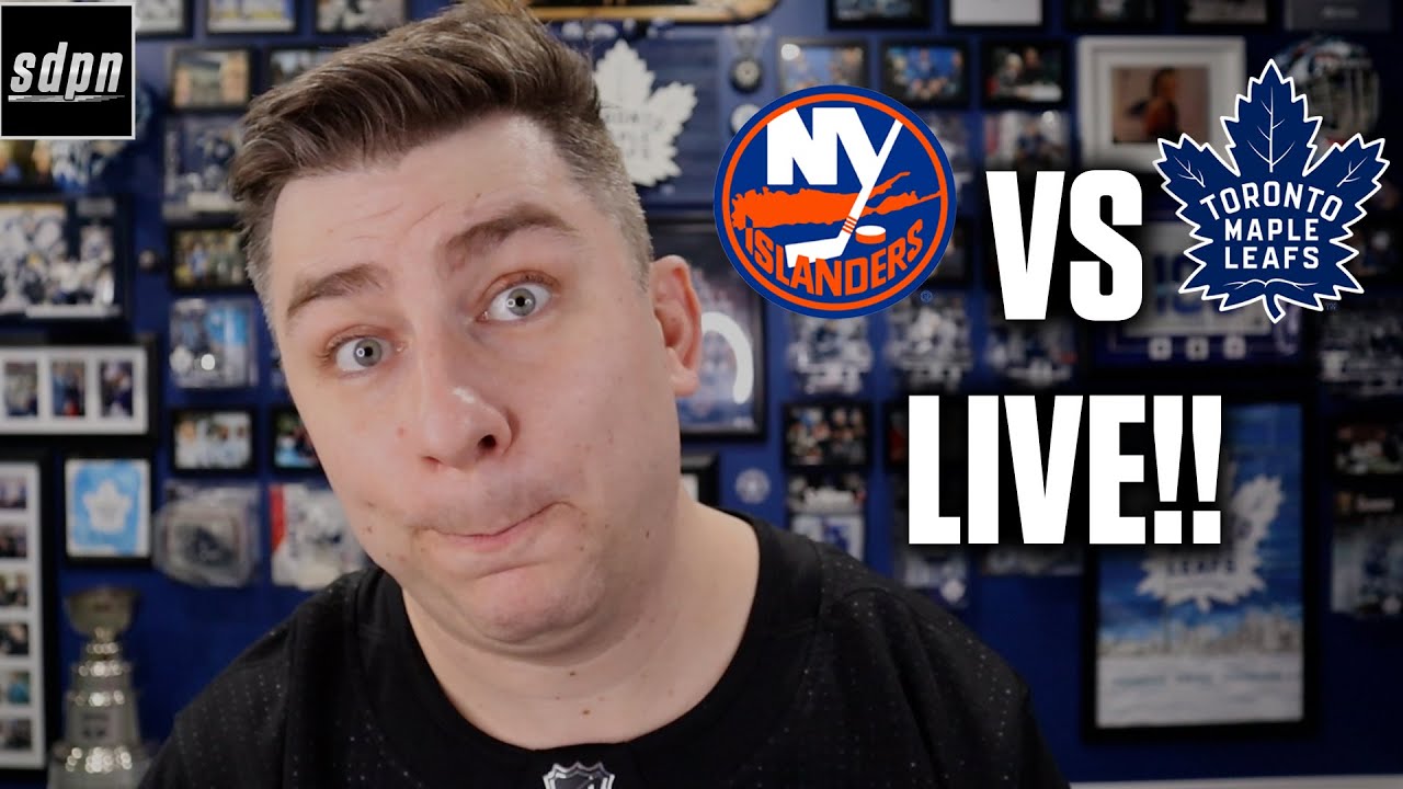 Toronto Maple Leafs vs. New York Islanders Watchalong LIVE w/ Steve ...