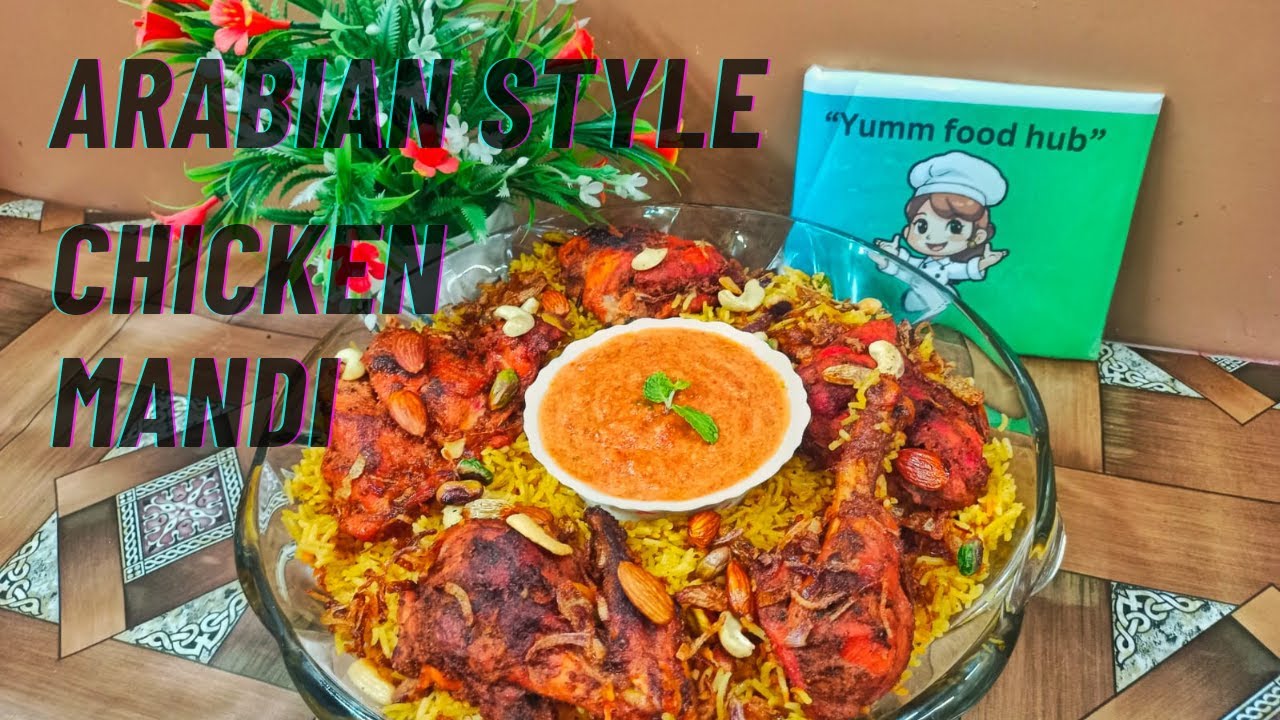 🔥 Restaurant-Style Chicken Mandi at Home | Arabic Rice Recipe ...