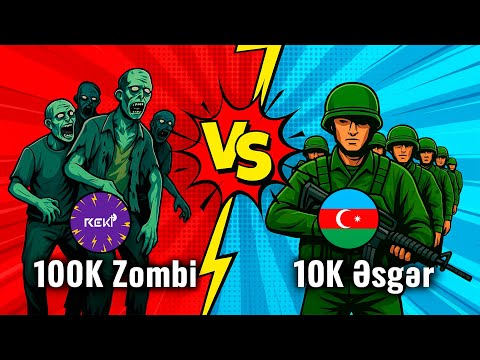 10 Min Əsgər vs 100 Min Zombi - Ultimate Epic Battle Simulator 2