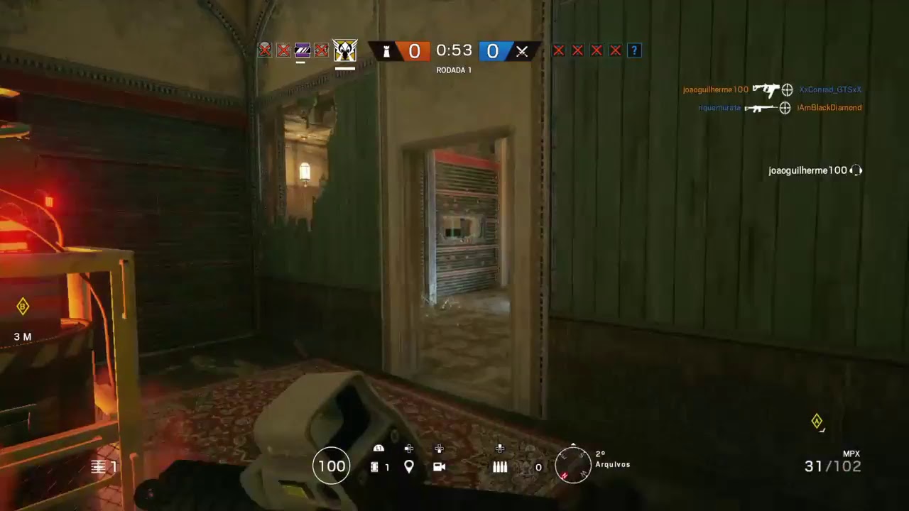 Live de r6 jogando camp - YouTube