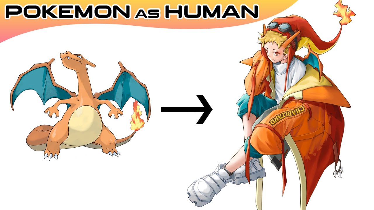 What If Poké Ball & Pokémon Turn Into Human Characters | Anime Drawing ...