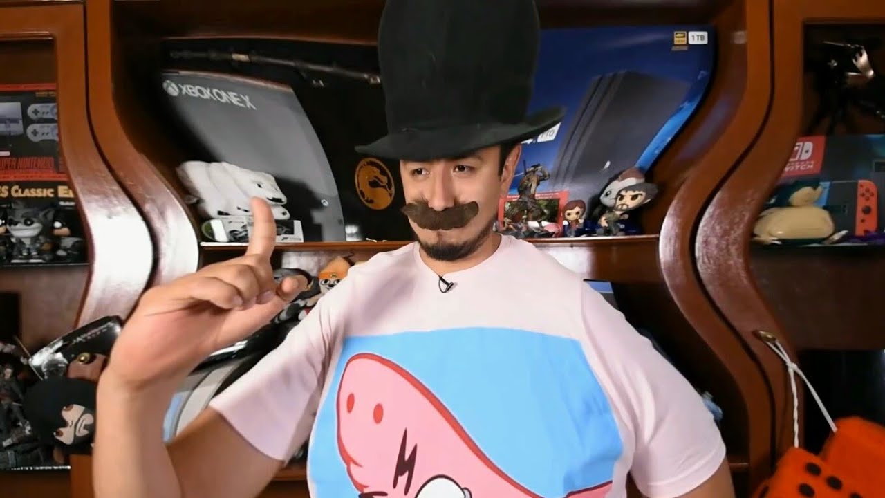 Señor del bigote baila EL PASO DEL GIGANTE - YouTube