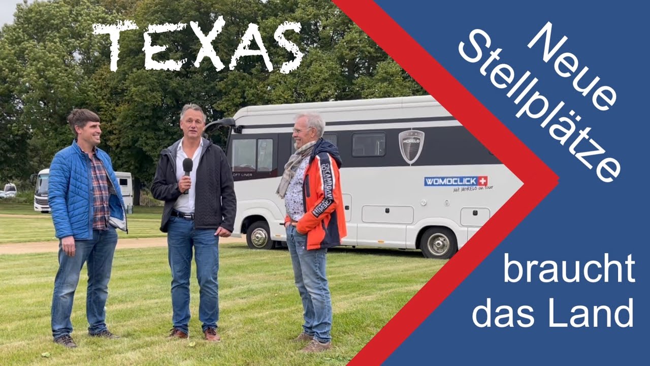 Exklusiv Stellplatz Texas – Kirch Jesar eröffnet in Kürze / womoclick ...