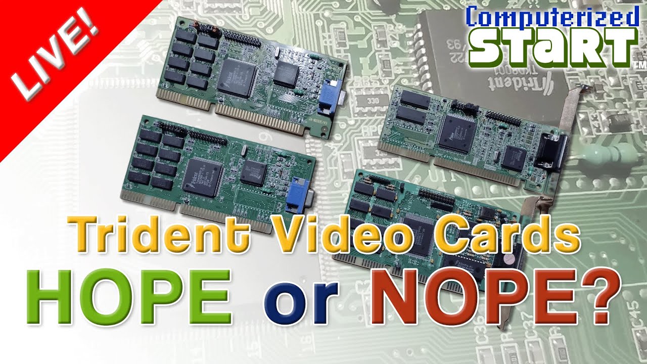 HOPE or NOPE: Can I Get Broken and Untested Trident Video Cards to Work ...