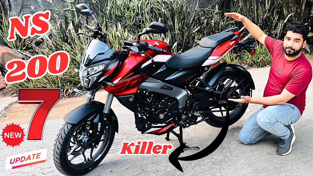 New Pulsar NS200 Led Headlight Launch with 7 New Update ! On Road Price ...