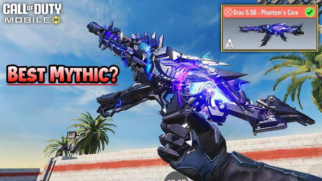 *NEW CODM* MYTHIC GRAU 556 RATING / FULL DRAW - YouTube