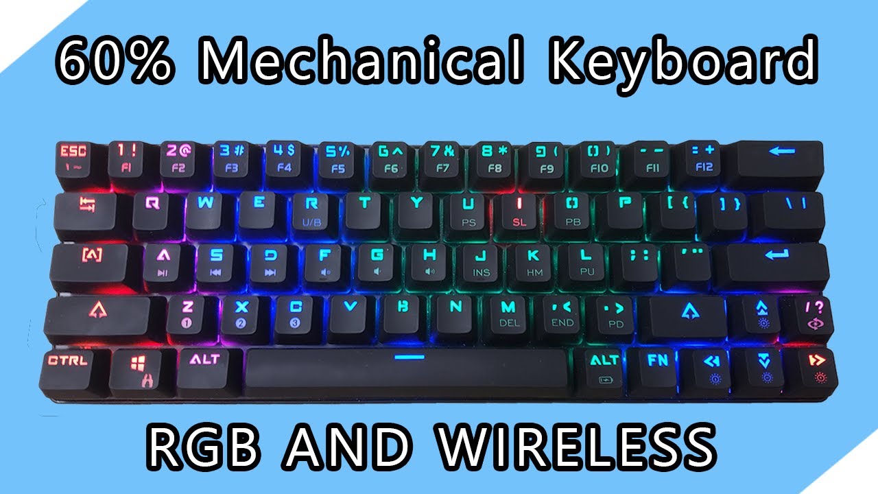 60% Wireless Mechanical Keyboard Review From The POV of A Reluctant PC ...