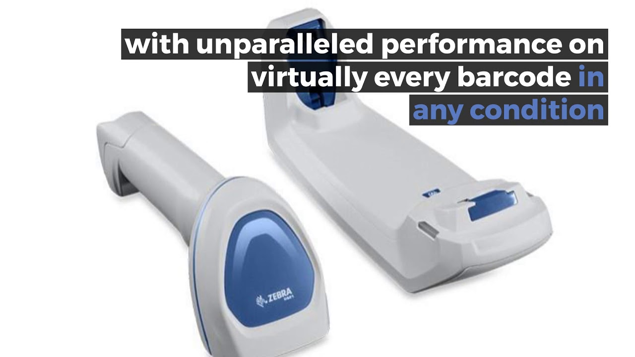 Zebra DS8178 HC Scanner - YouTube
