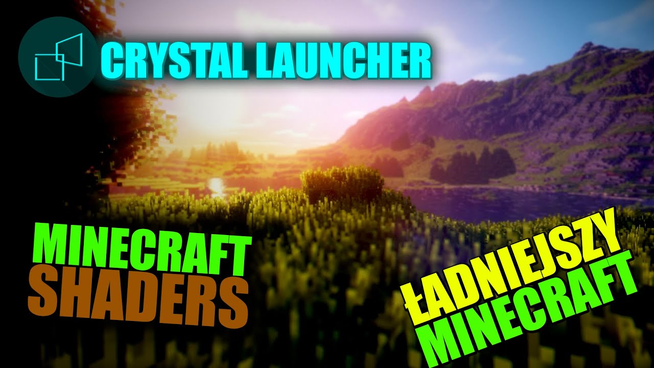 Jak zainstalować SHADERY MINECRAFT 1.14.4. CRYSTAL LAUNCHER - YouTube