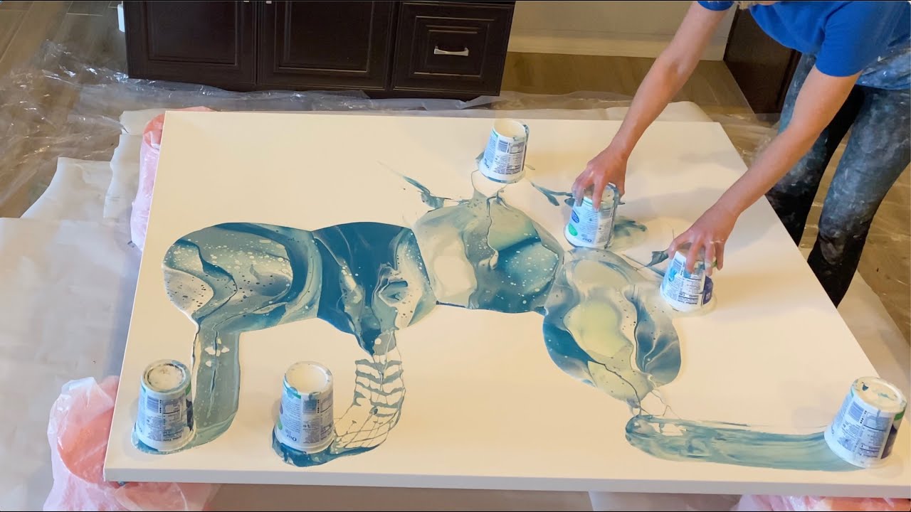 Huge 60x48 Canvas With Beautiful Cells. A Challenge Well Worth It ...