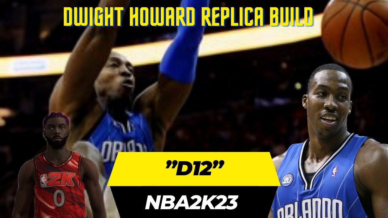 Dwight Howard "D12“ replica build on NBA 2K23 - YouTube