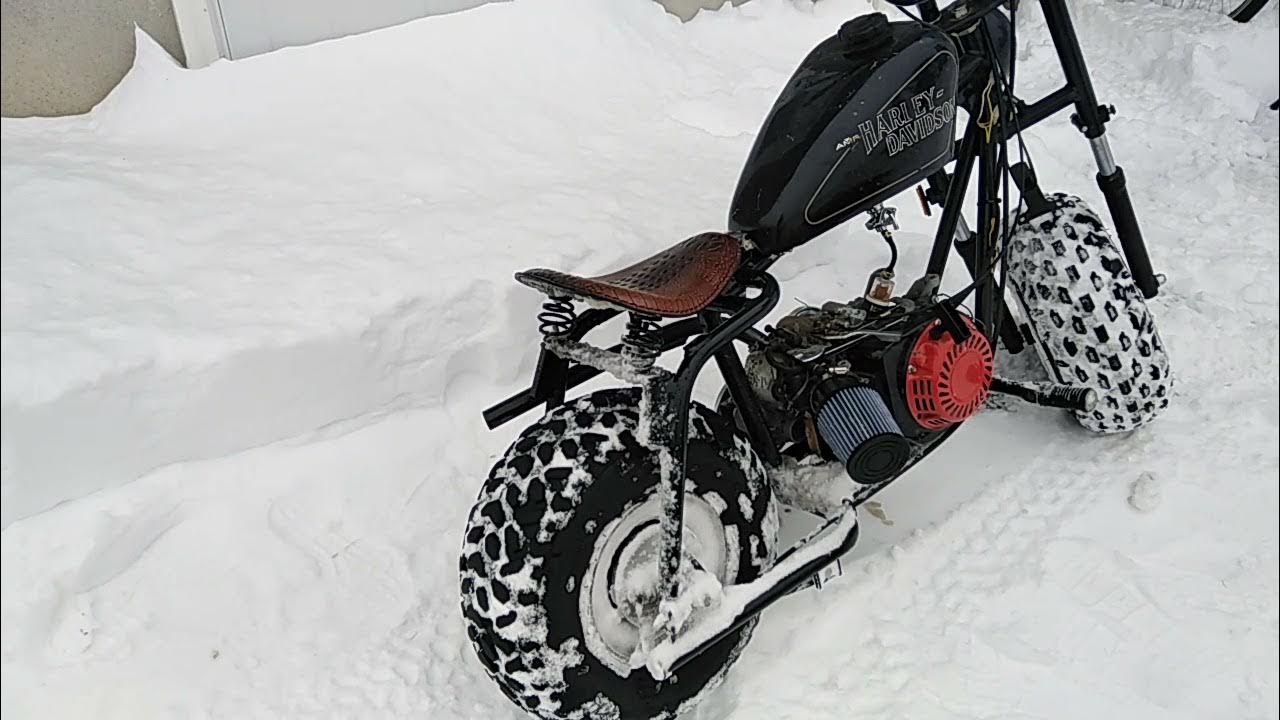 Custom baja warrior mini bike - YouTube