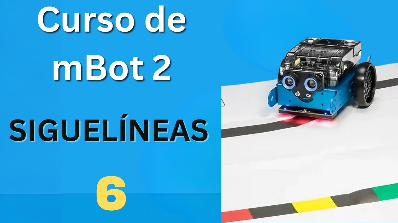 Sensor SIGUELINEAS mBot2 - Cómo funciona - YouTube