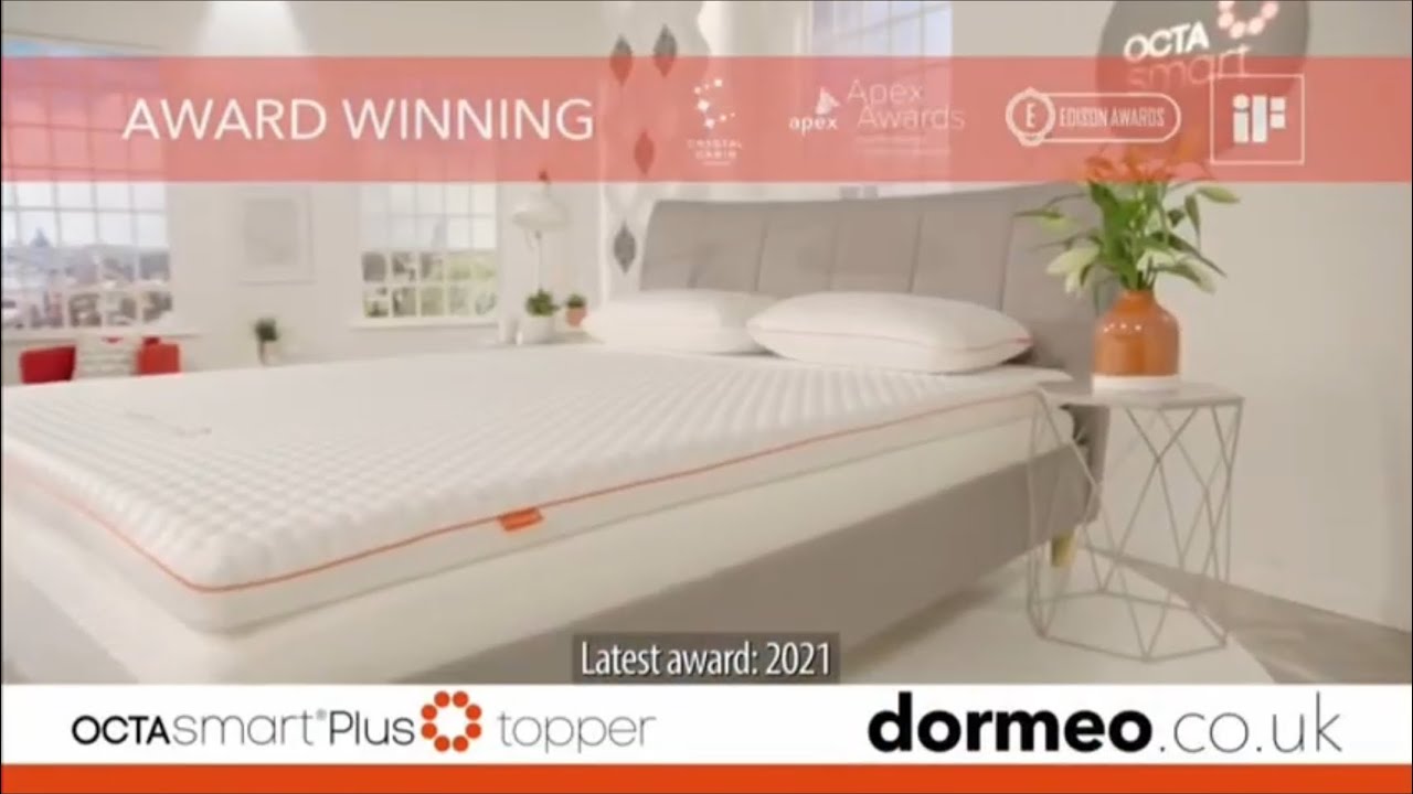 Dormeo - Octasmart Plus Topper - FULL TELESHOPPING INFOMERCIAL - YouTube