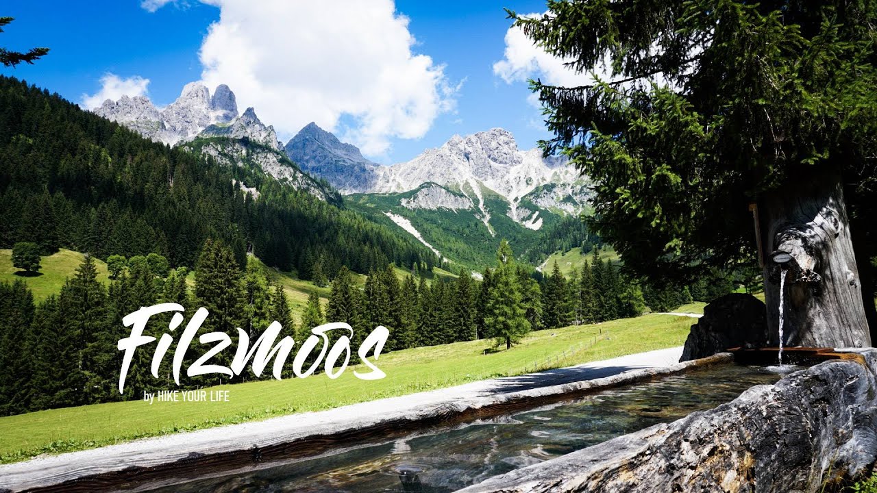 🇦🇹 FILZMOOS - Wanderung zur Oberhofalm / Almsee / Dachstein ...