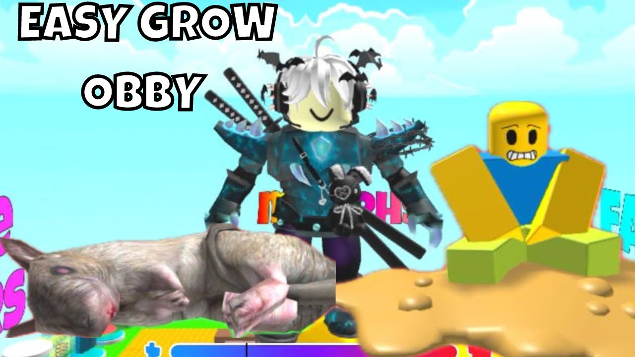 Roblox - Easy Grow Obby Full Walkthrough - YouTube