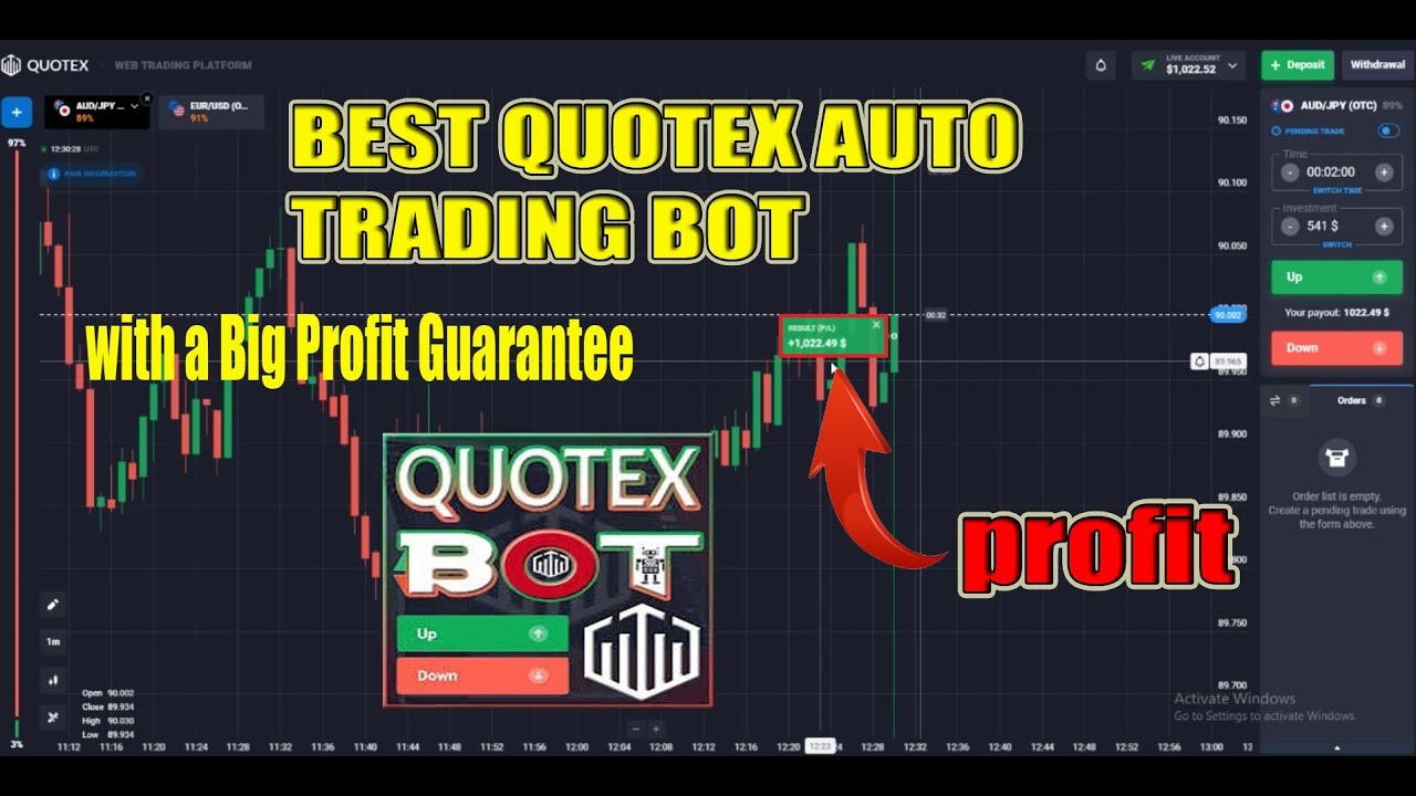 BEST QUOTEX AUT0 TRADING BOT | with a Big Profit Guarantee | king of ...