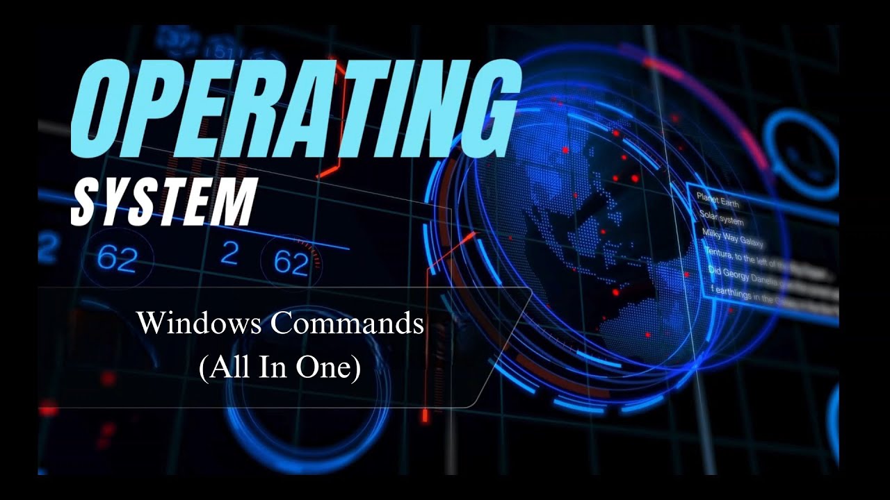 #4 Windows Commands (All In One) || Operating Systems (Labs) - YouTube