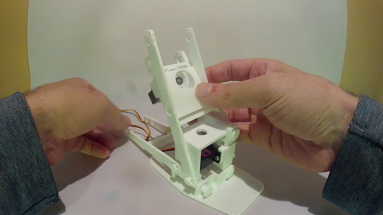 Assembling BORIS's Legs - YouTube