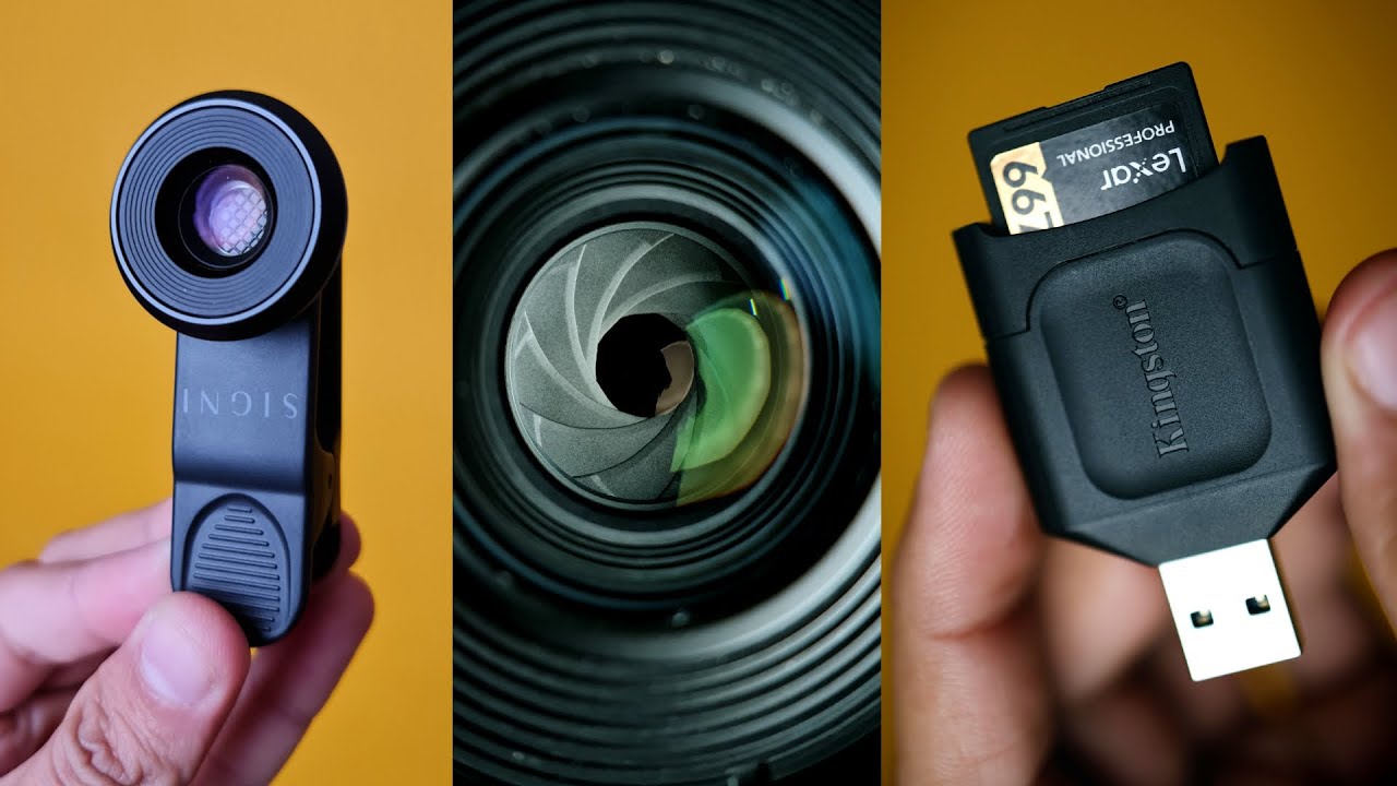 5 Must-have DSLR and Mobile Camera Accessories - YouTube