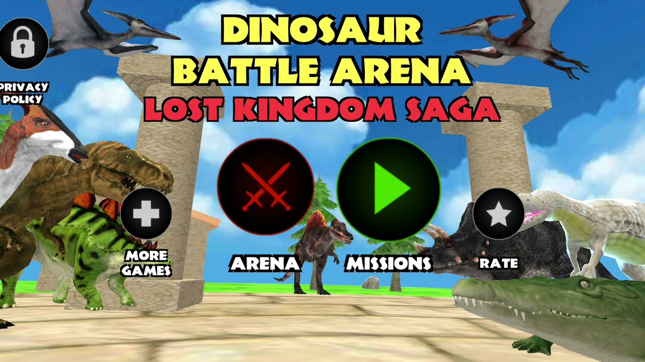 Best Dino Games - Dinosaur Battle Arena: Lost Kingdom Saga Android ...