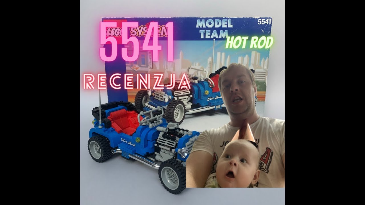 LEgo Model Team 5541 Blue Fury / Hot Rod Recenzja - YouTube