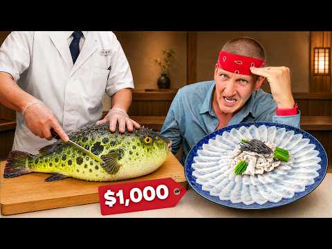 $1000 Japanese Seafood Challenge!! Mega Sushi Bowl!!