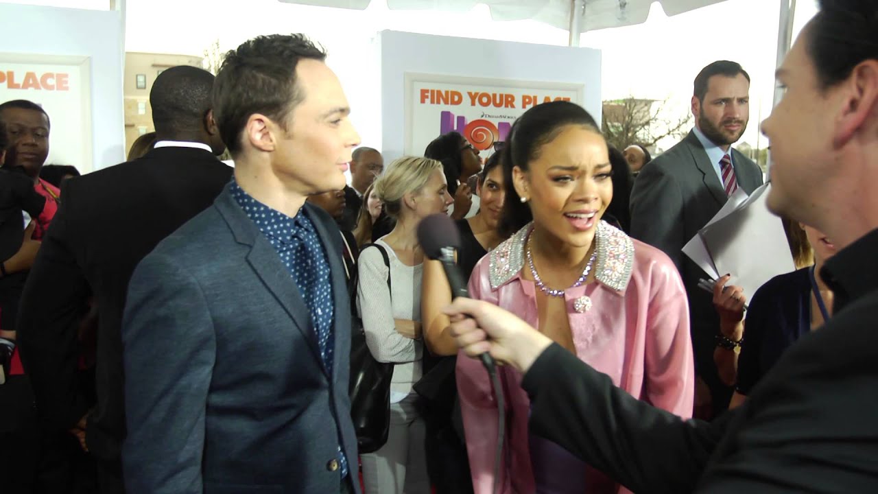 Jim Parsons & Rihanna | Behind The Scenes with Scott Carty - YouTube