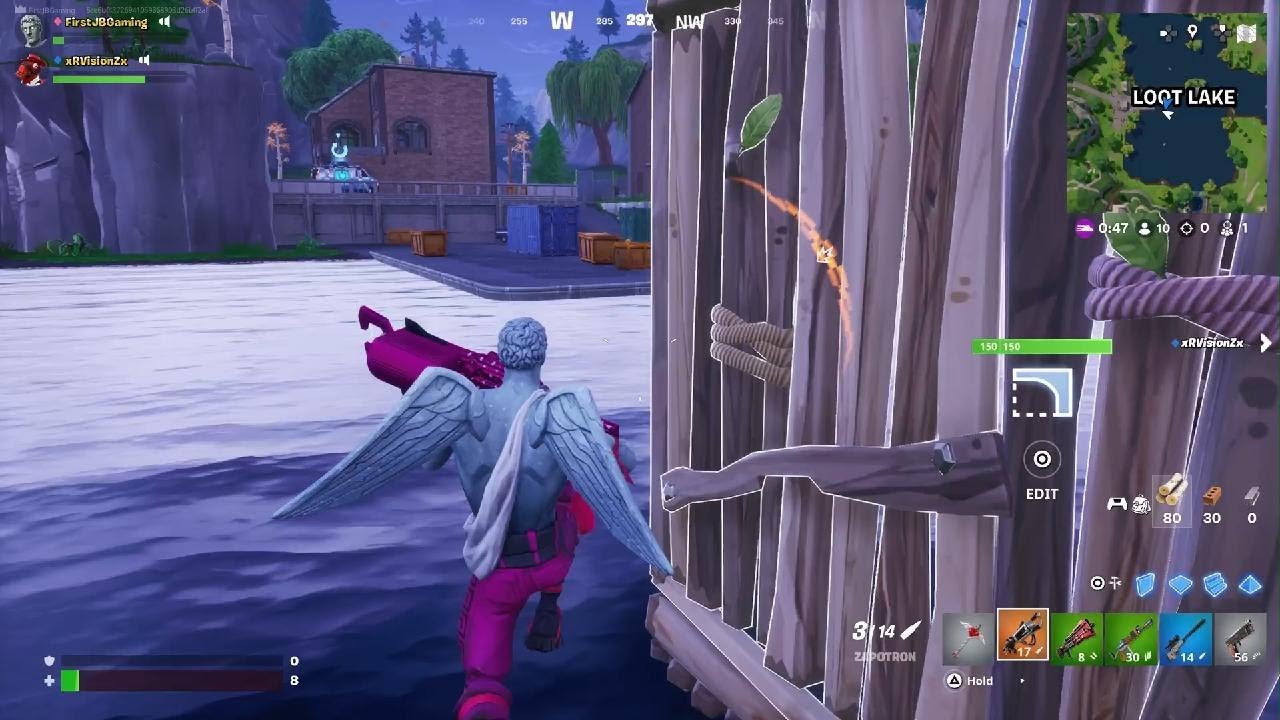 Fortnite Crazy Zaptron Kill - YouTube