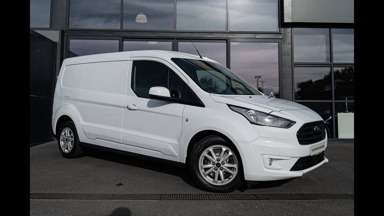 2019 19 FORD TRANSIT CONNECT 240 ECOBLUE LIMITED FROZEN WHITE - YouTube