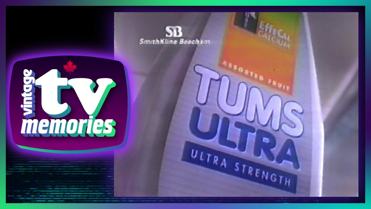 1994-08-11 - WCAX - CBS - Tums Ultra heartburn commercial - YouTube