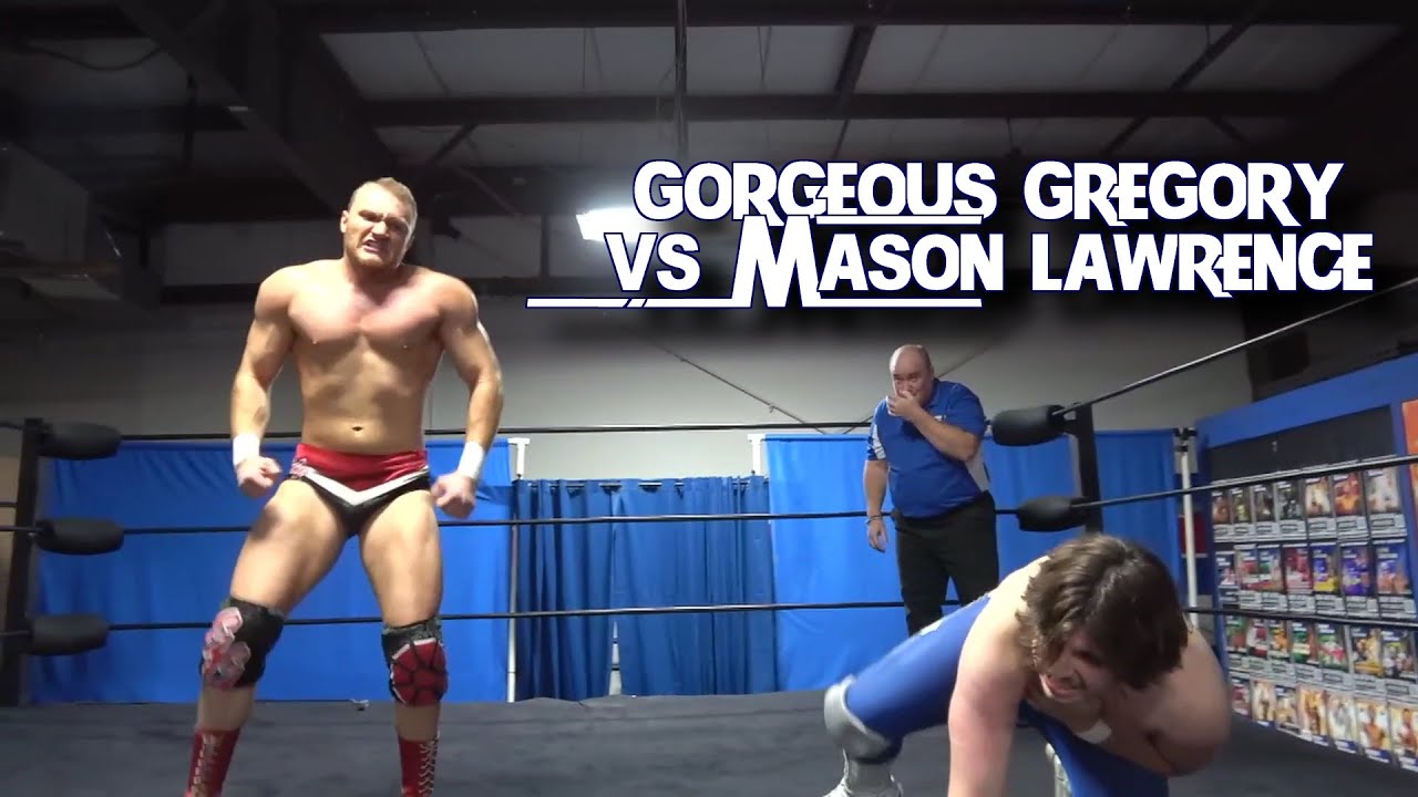 Gorgeous Gregory vs Mason Lawrence free wrestling match - YouTube