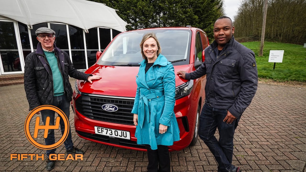 Ford Transit Custom - Team Test Review | Fifth Gear - YouTube
