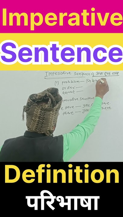 Imperative Sentence|Definition|#imperativesentence #imperative # ...