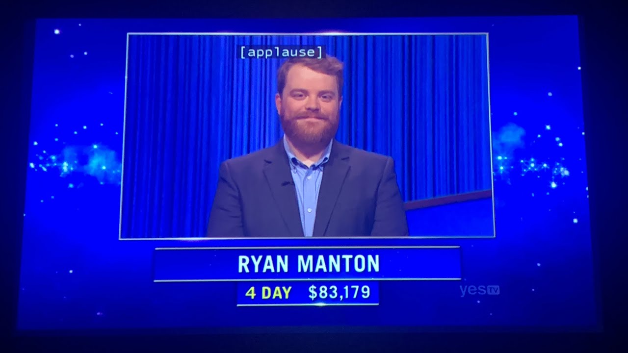 Jeopardy, intro - Ryan Manton Day 5 (10/4/24) - YouTube