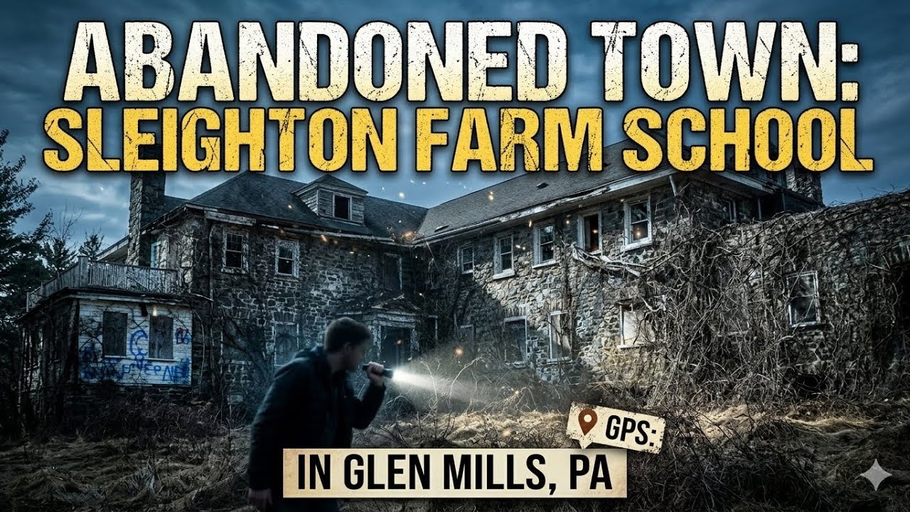 The Abandoned Village of the Sleighton Farm School in Glen Mills, PA ...