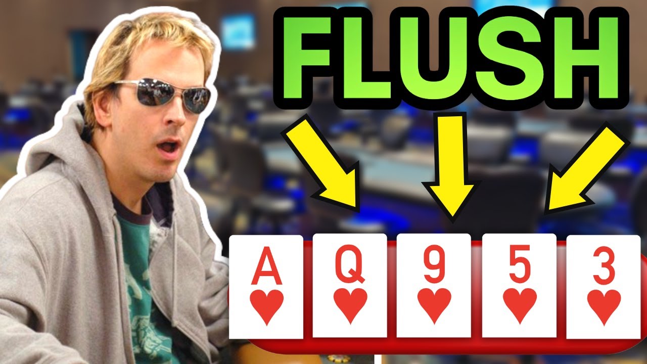 222,000 Won With FLUSH Draw | A Compilation of ICONIC Action Flops ...