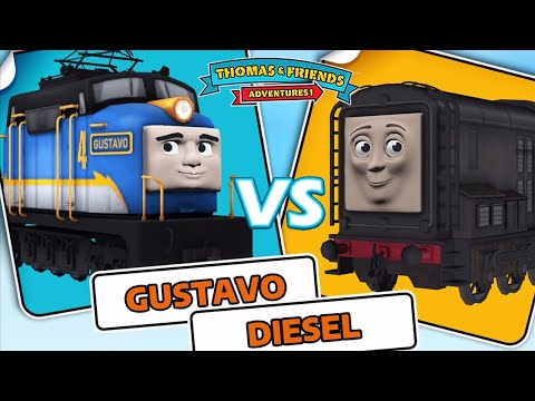 Thomas & Friends: Adventures! - Gustavo from Brazil vs Diesel The Strongest Engine